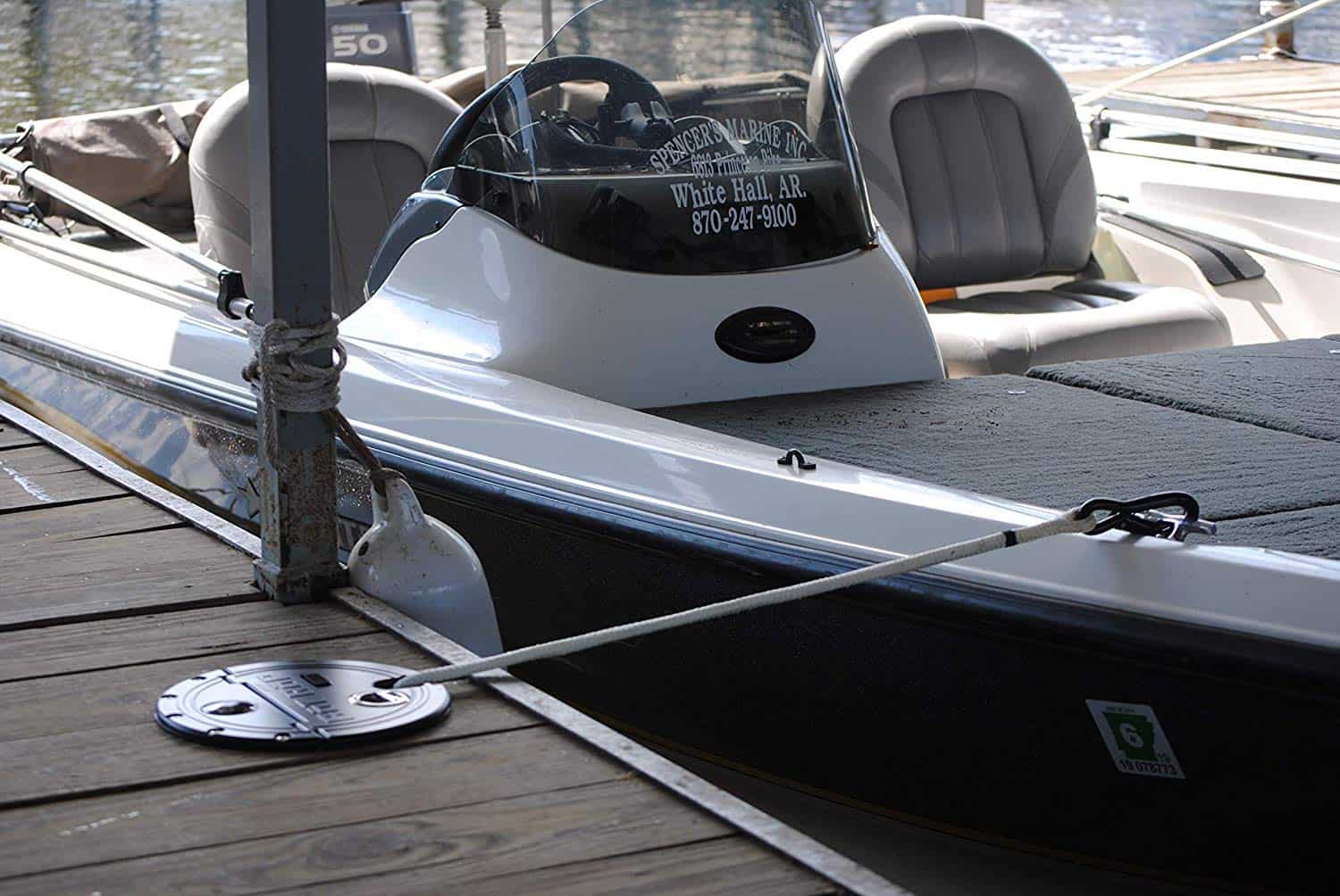 Boat Tie Up Systems Featuring the Boat Rope Retractable Mooring Line ...