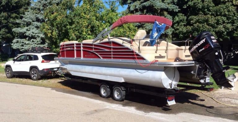 Best Plastic Bunk Covers and Pontoon Trailer Guides | Pontoon Authority